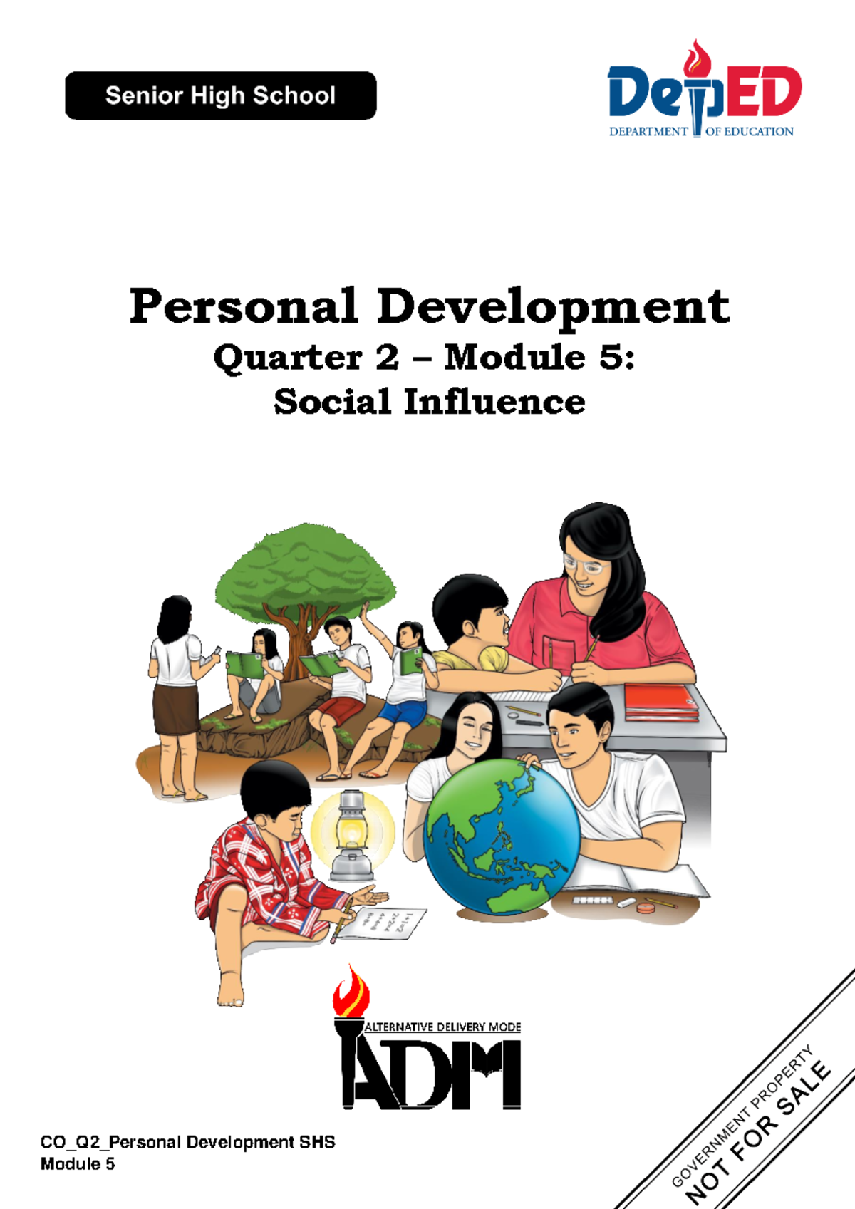 Personal Development: Quarter 2 Module 5 Social Influence - ####### CO ...
