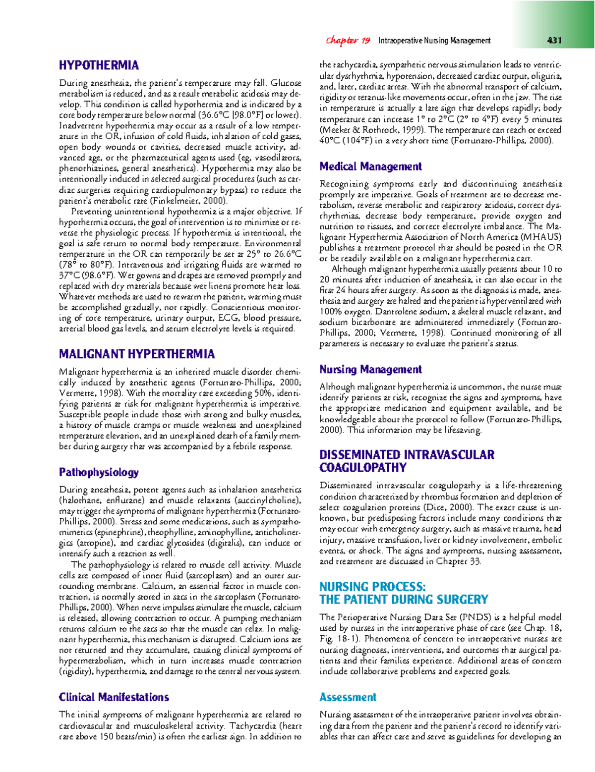 Textbook of medical surgical nursing-46 - Chapter 19 Intraoperative ...