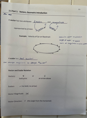 Math 231 Notes #2 - note on lecture - MATH 231 - Studocu