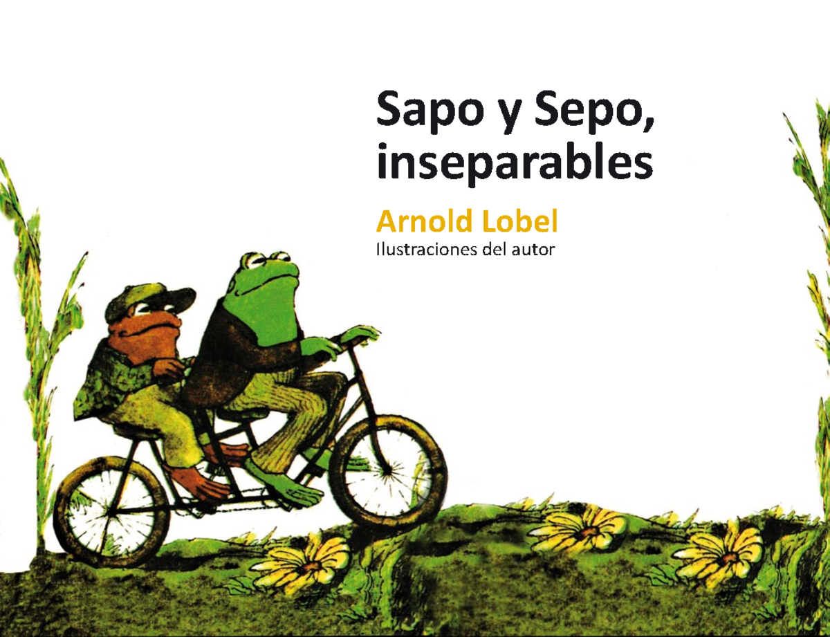 02 Sapo y Sepo A Lobel - libro razan - Sapo y Sepo, inseparables Arnold ...