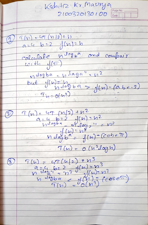 Data Structures (Handwritten Notes)222 - discrete mathematics - Studocu