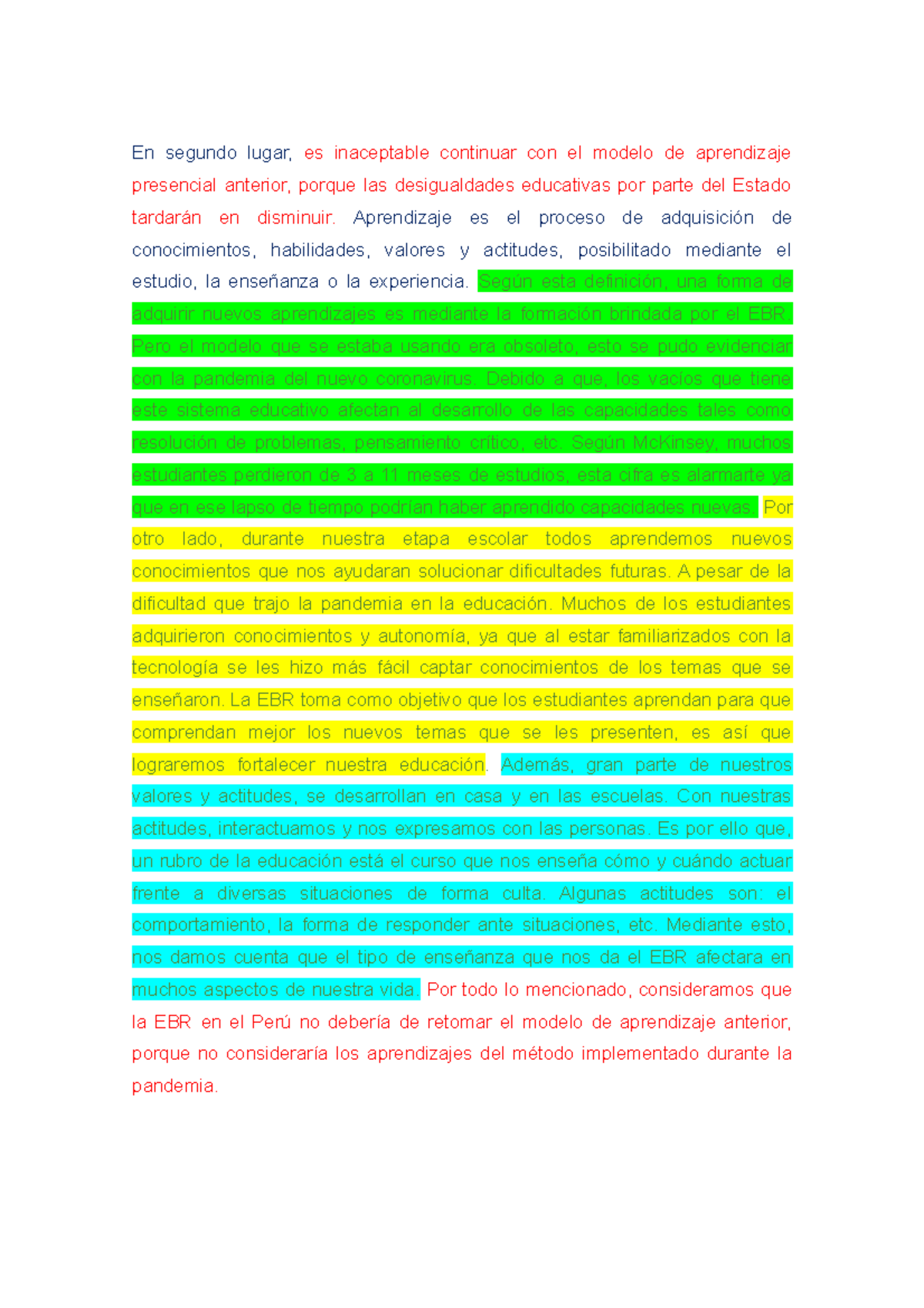 Parrafo por definicion-Semana 9 - Comprensión y Redacción de textos II ...