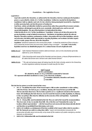 Foundations Notes - Rule of Law - Foundations – The Rule of Law “The ...