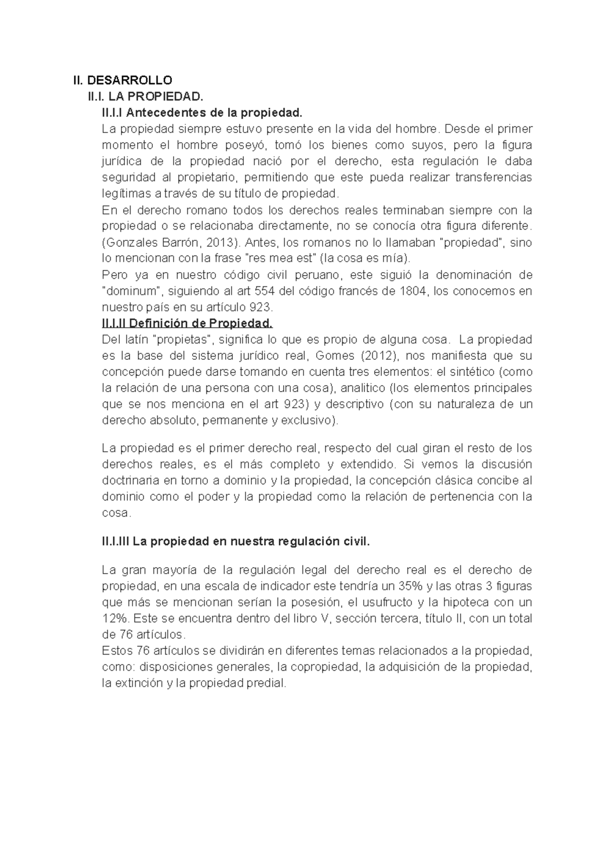 Desarrollo Grupo 01 La Propiedad Y La Expropiación Ii Desarrollo Ii