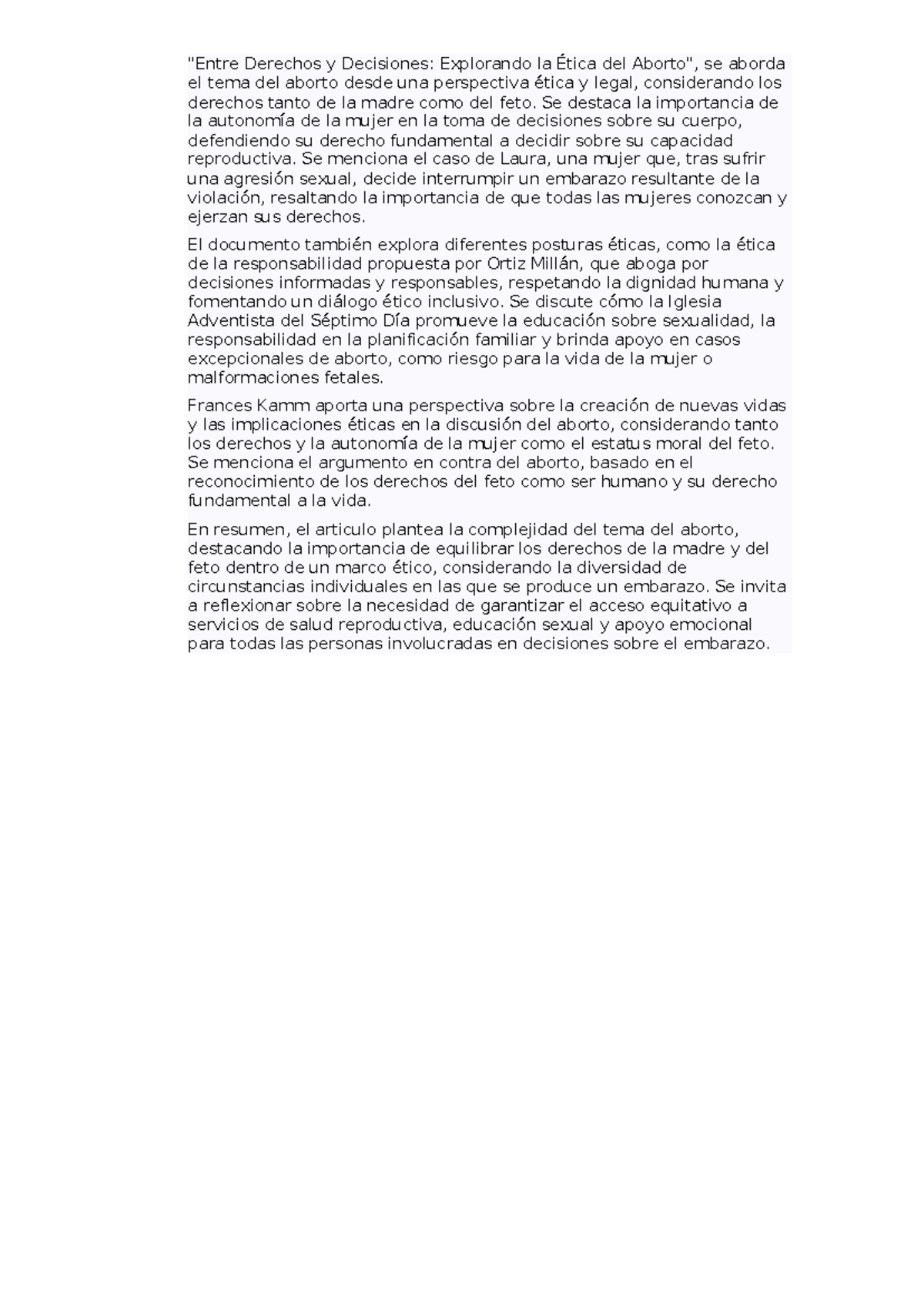 Expo - n bnvgh - "Entre Derechos y Decisiones: Explorando la Ética del ...