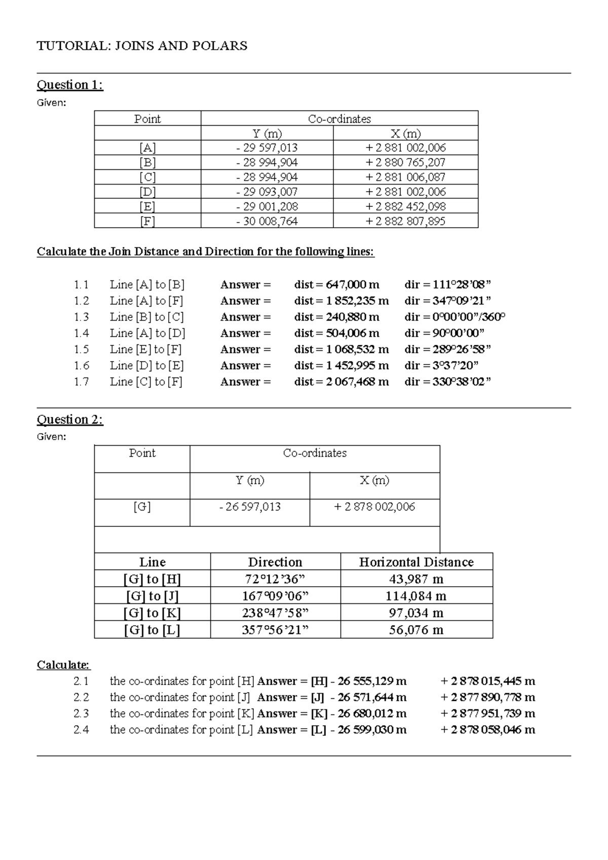 Joins+and+Polar+Tutorial+-+Questions - TUTORIAL: JOINS AND POLARS Question 1: Given: Point - Studocu