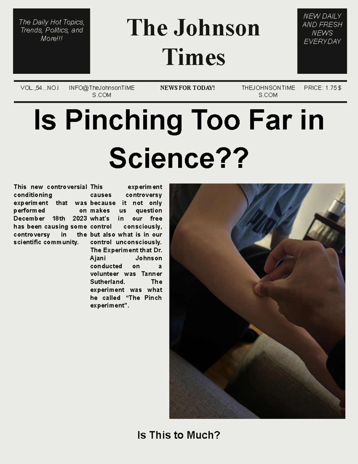 Conditioning Newspaper - The Daily Hot Topics, Trends, Politics, and ...