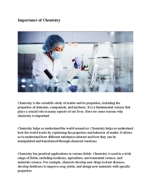 History of Chemistry - Here is a brief overview of the key milestones ...