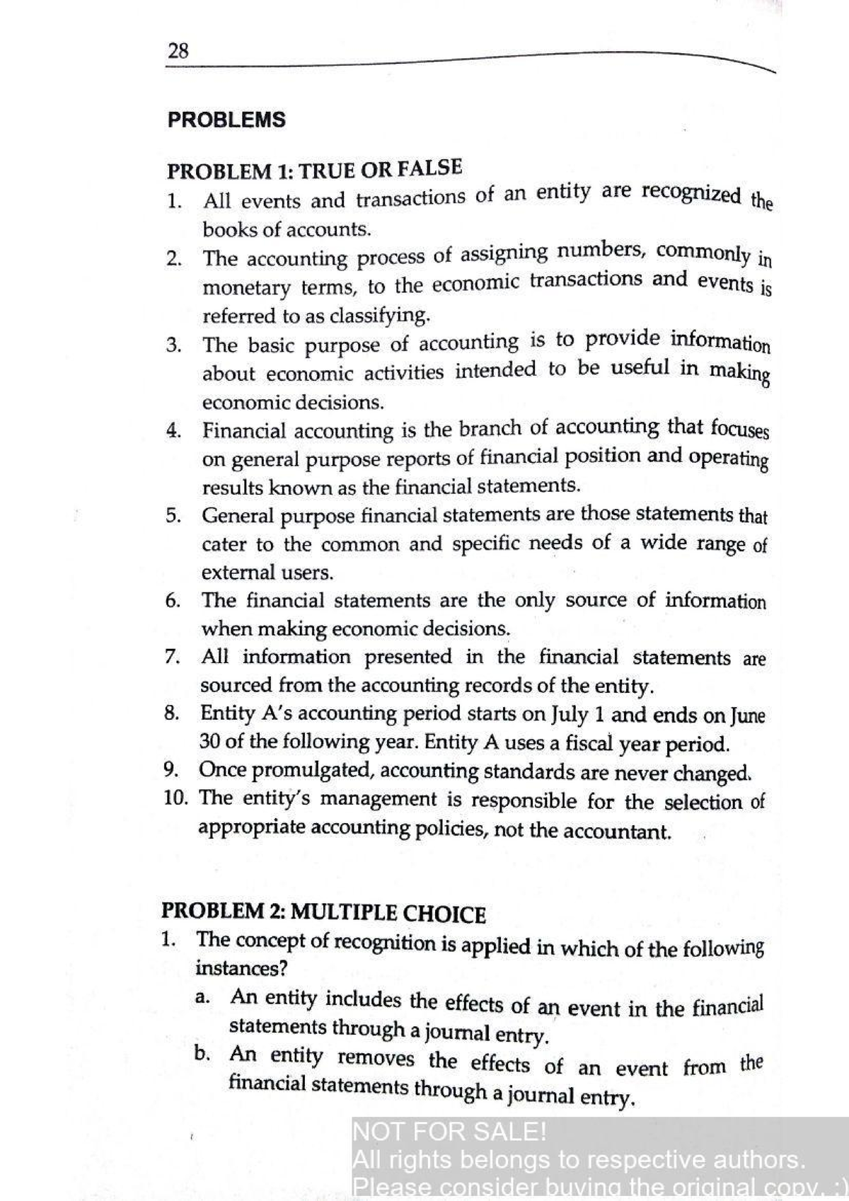 Accounting problems solving - statistics - Studocu