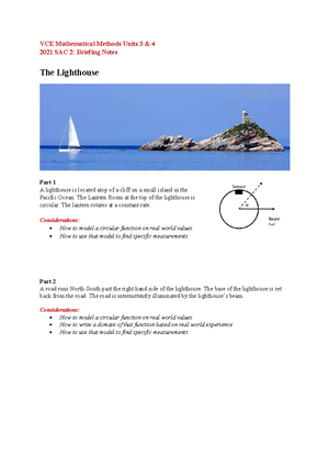 Maths PSMT Final - Unit 1 Topic 2: Functions and Graphs Year 11 IA ...
