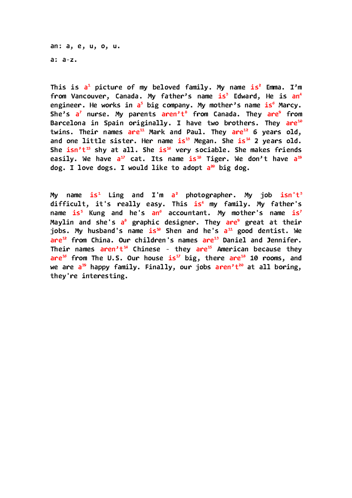 AC-S08 - AC-S08 - an: a, e, u, o, u. a: a-z. This is a 1 picture of my ...