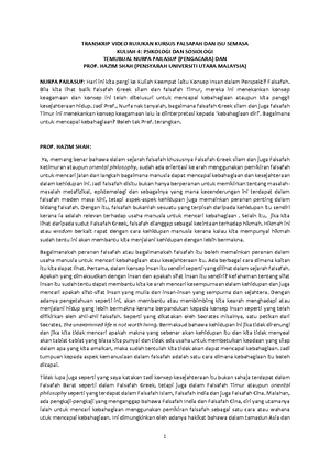 Mind Map Bab 1 CTU Pengenalan Ekonomi Islam - Values and Civilization ...