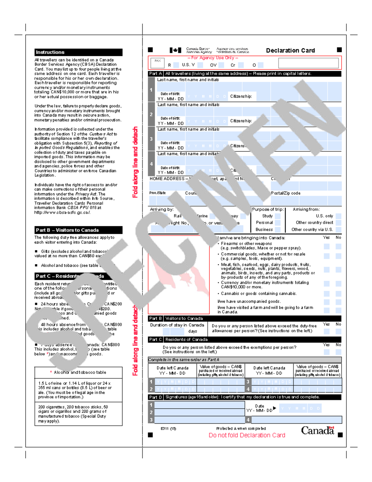 AP Course Materials Practice Form - Test Form Unfilled Specimen ...