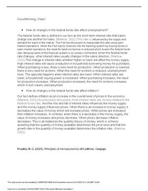 Module Three Simulation Checkpoint Assignment - Alicia Randolph Macroeconomics Module Three ...