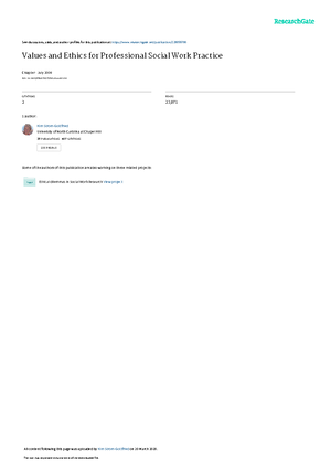 Important fields of social Services practice - It may also mean the ...