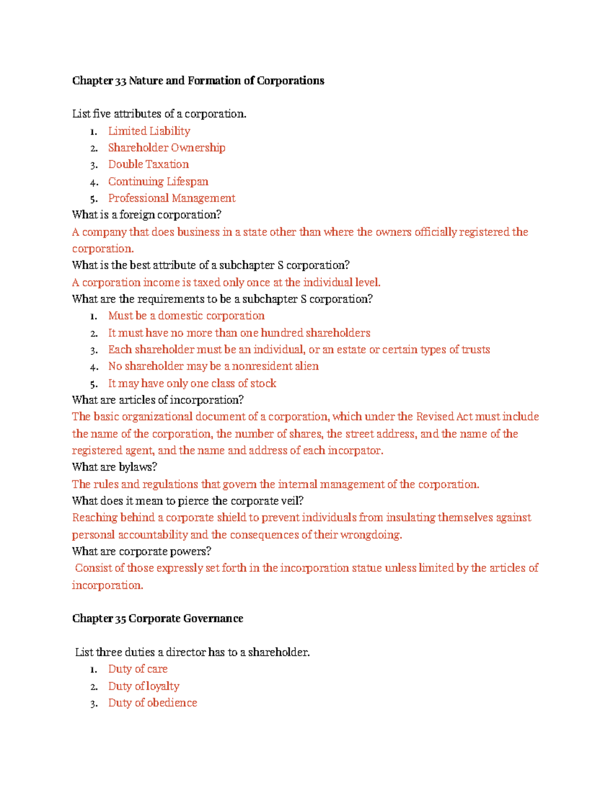 Week 10 Reading Questions- Extra Credit - Chapter 33 Nature and ...