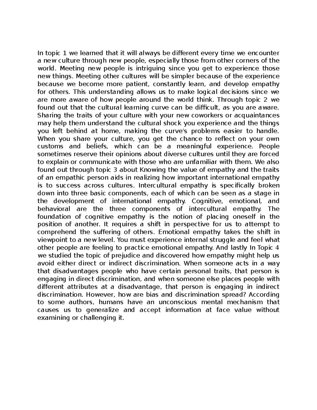 Activity 42 - femf - In topic 1 we learned that it will always be ...