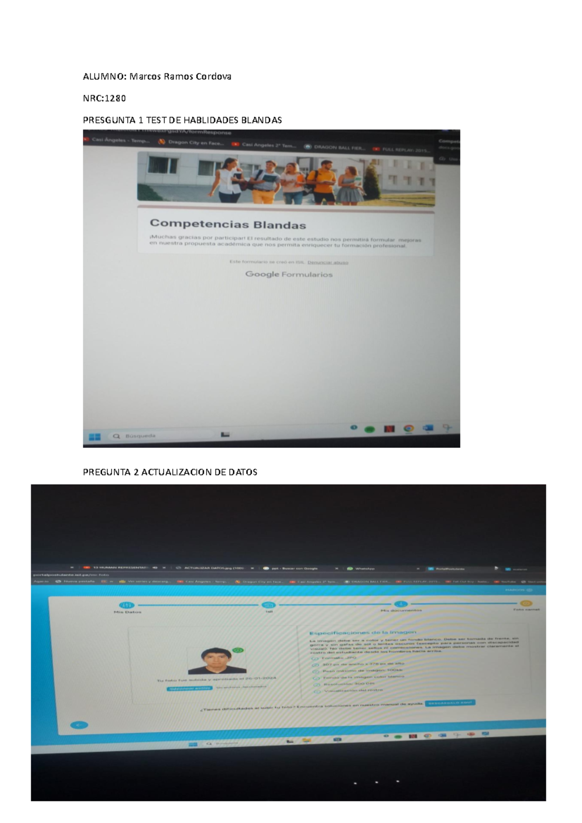 EEP 02 Parte Individual - introduccion a la programacion - ALUMNO: Marcos Ramos Cordova NRC ...