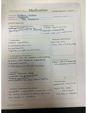 Pharm Midterm Charts - DIRECT ACTING CHOLINERGIC AGONISTS- CHOLINE ...