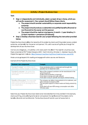 Project Charter MGB237 - Project Charter: Local Neighbourhood Centre ...