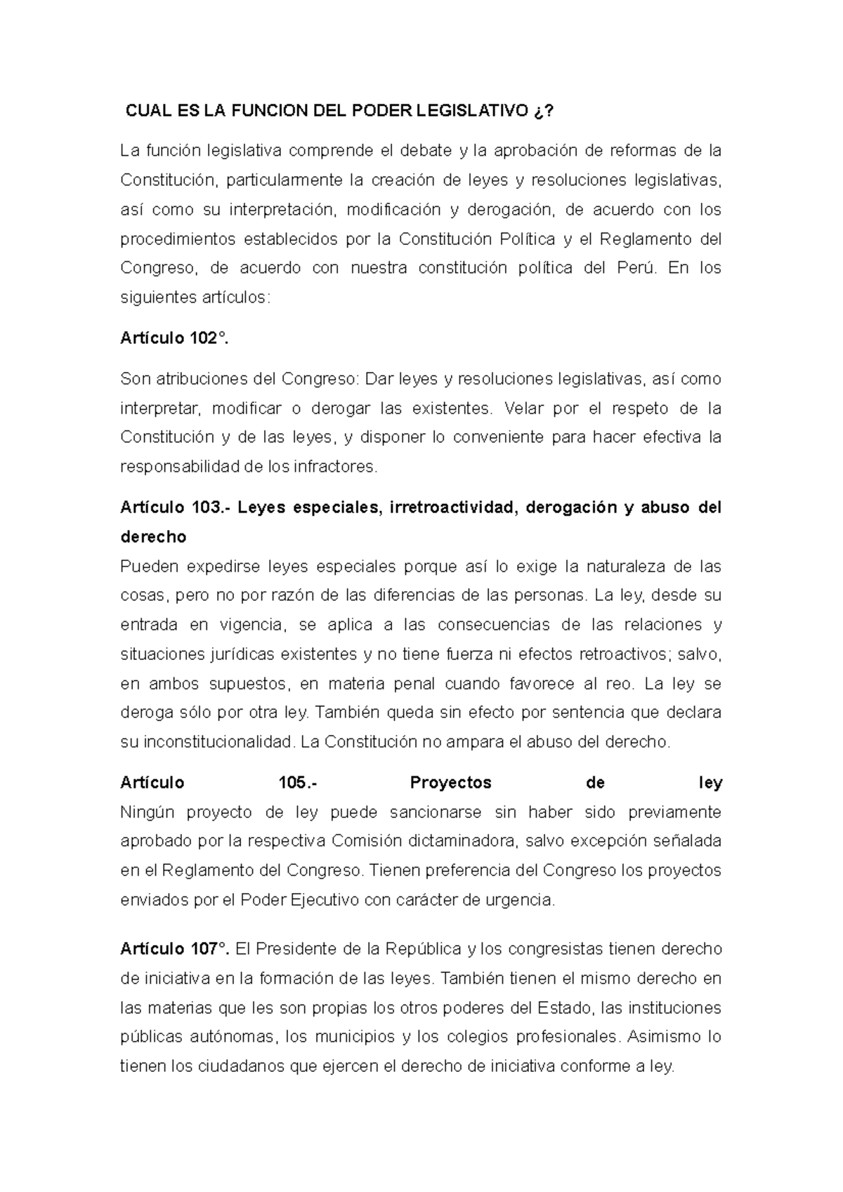 Funcion DEL Poder Legislativo - CUAL ES LA FUNCION DEL PODER ...