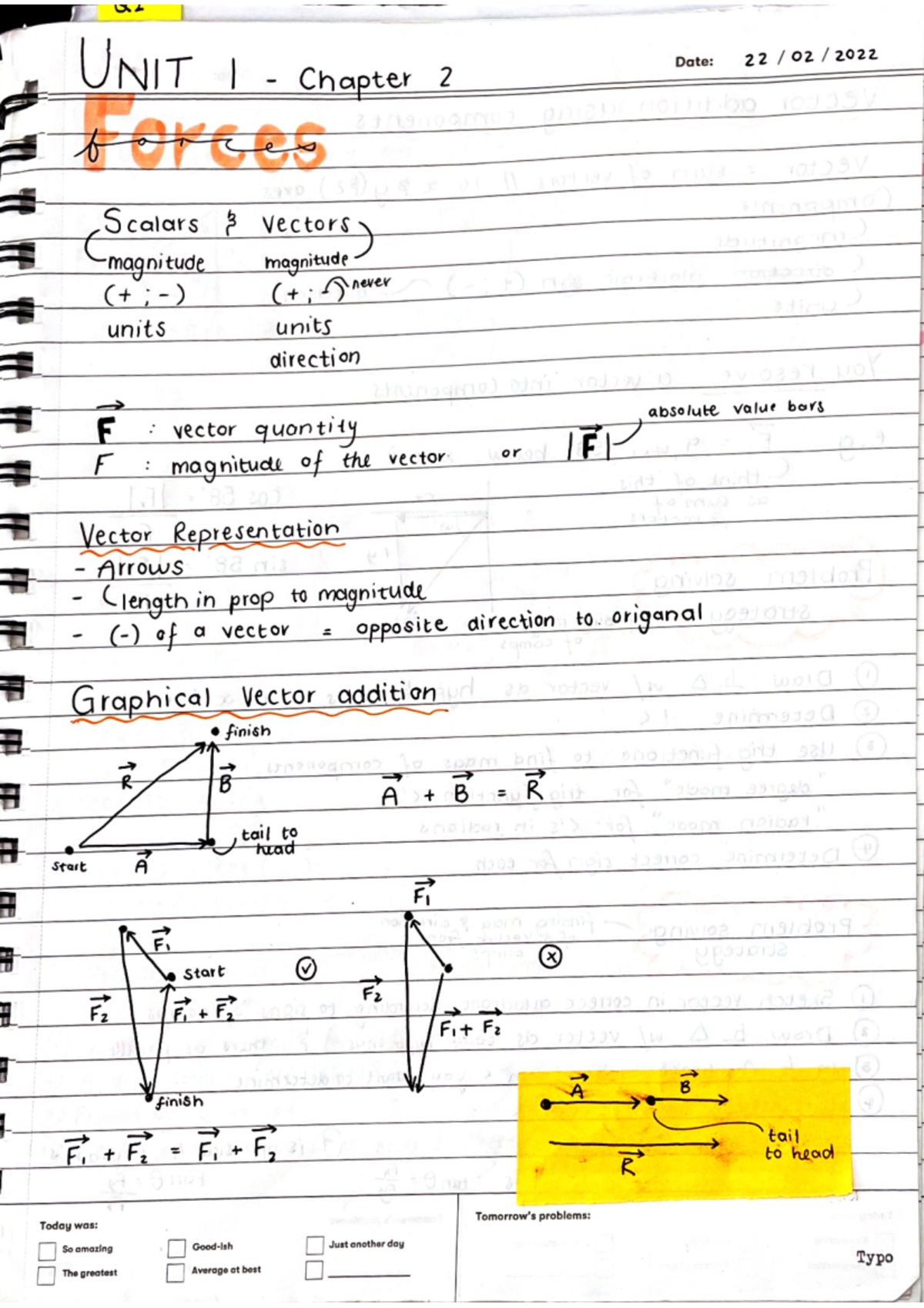 Unit 1 notes - PHY131 - PHY 131 - Studocu