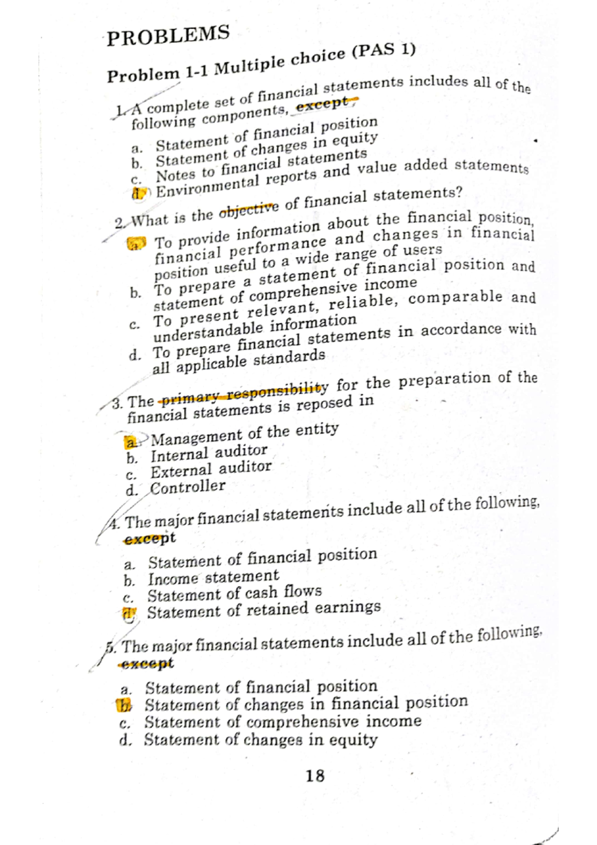 VALIX 2023 IA3 CH1-5 MCP - Accountancy - Studocu