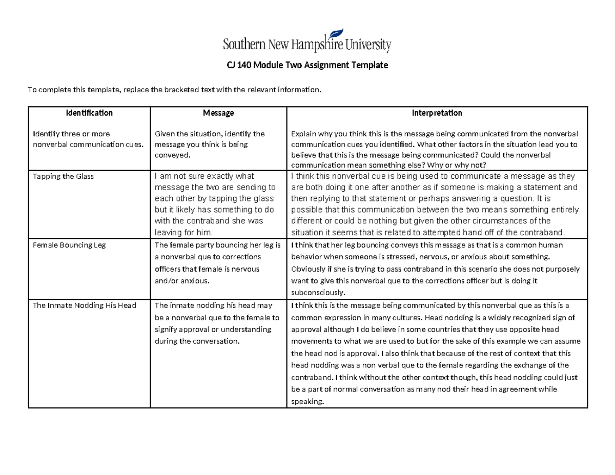 CJ140Module Two Assignment - Identification Identify three or more ...