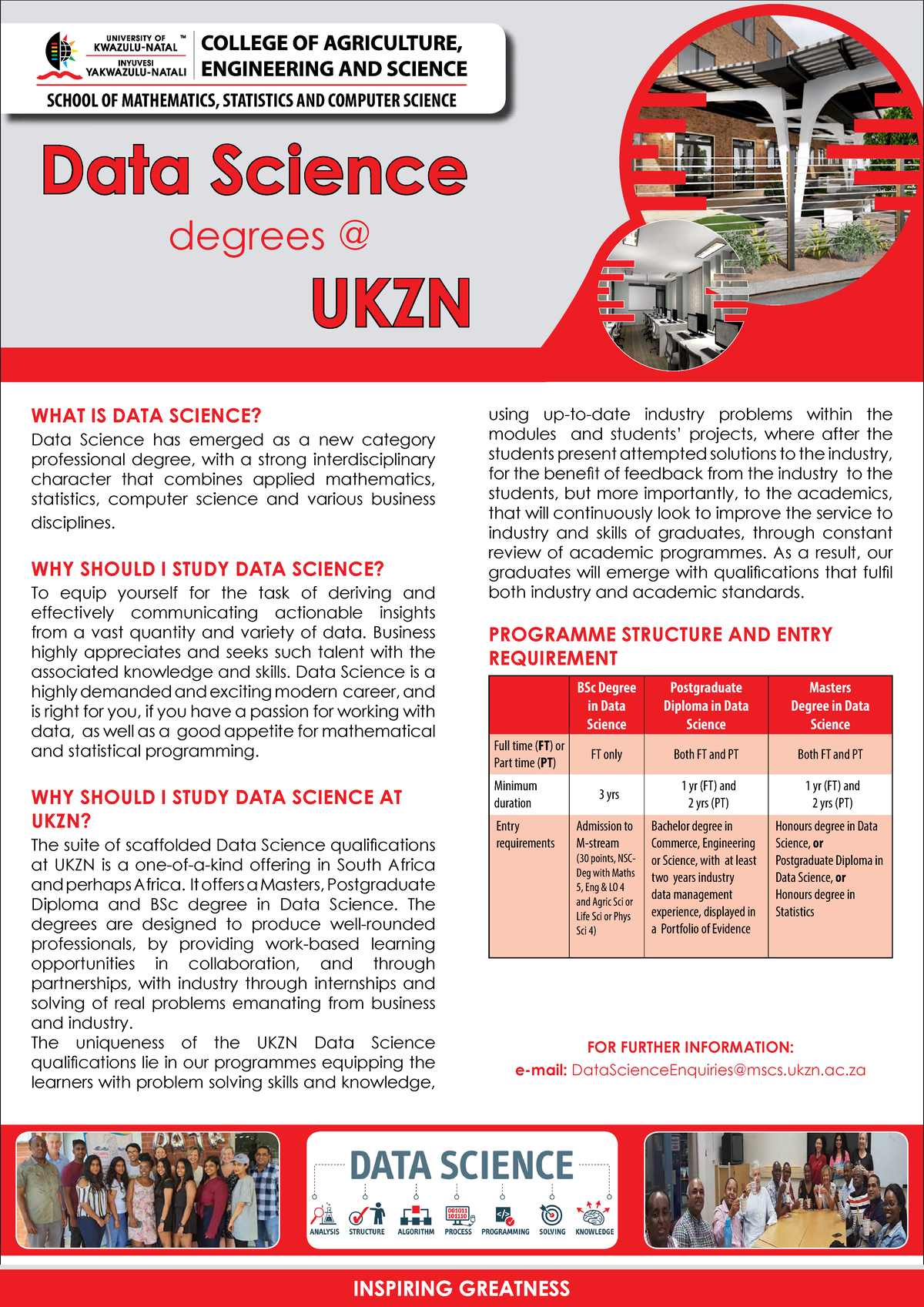 2021 Data science degree Poster - Data Science degrees @ UKZN SCHOOL OF ...