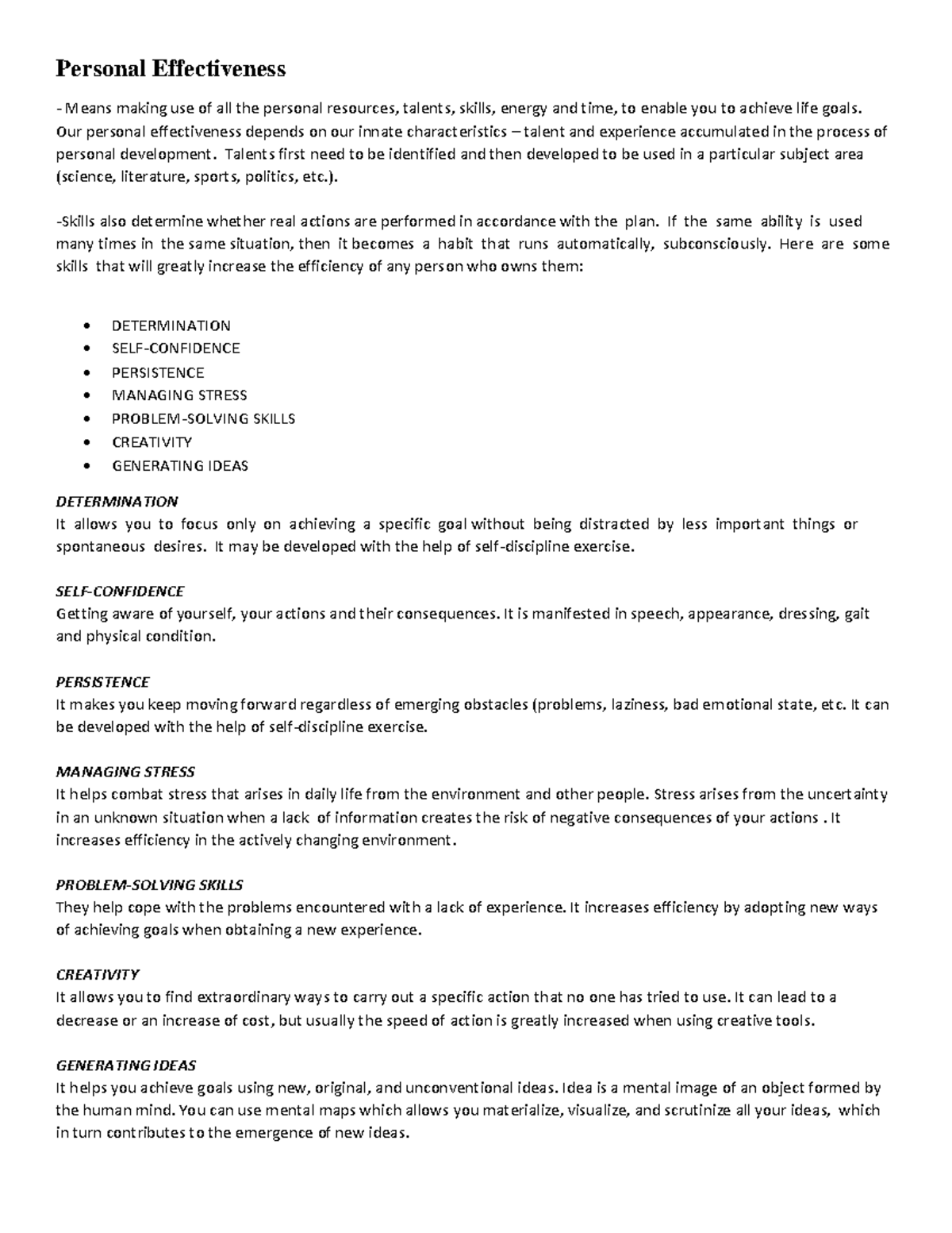 Personal Development - STEM strand for senior high school student ...