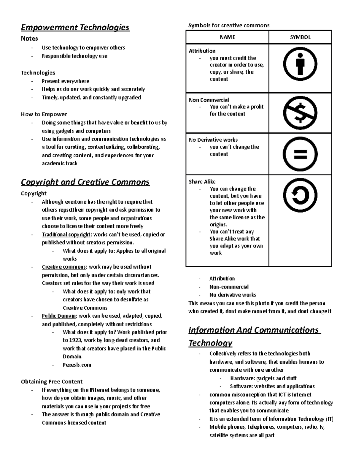Emp Tech DK - Emptec - Empowerment Technologies Notes Use technology to ...