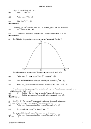 Functions practice test - Math 5 SL 1. Functions Practice Test ...