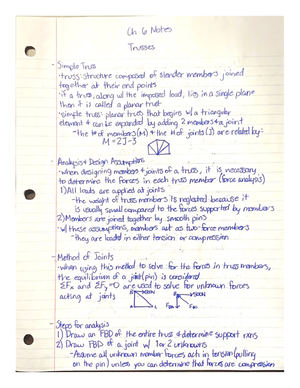 Ch 4 Notes - Moment of a Force, Vector Analysis, Moment of a Couple ...