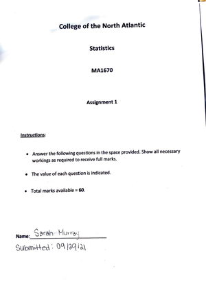 Sample Questions - M/C with answers - Sample Questions MC Questions ...