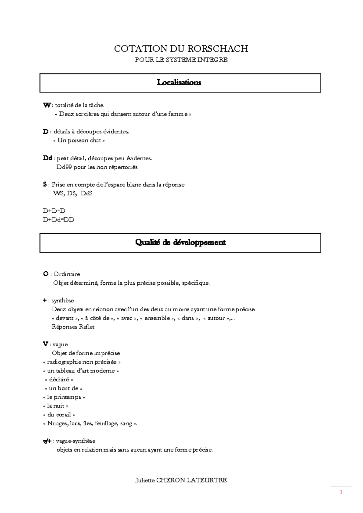 Cotation-Rorschach - Grille de cotation (exemple) - Juliette CHERON ...