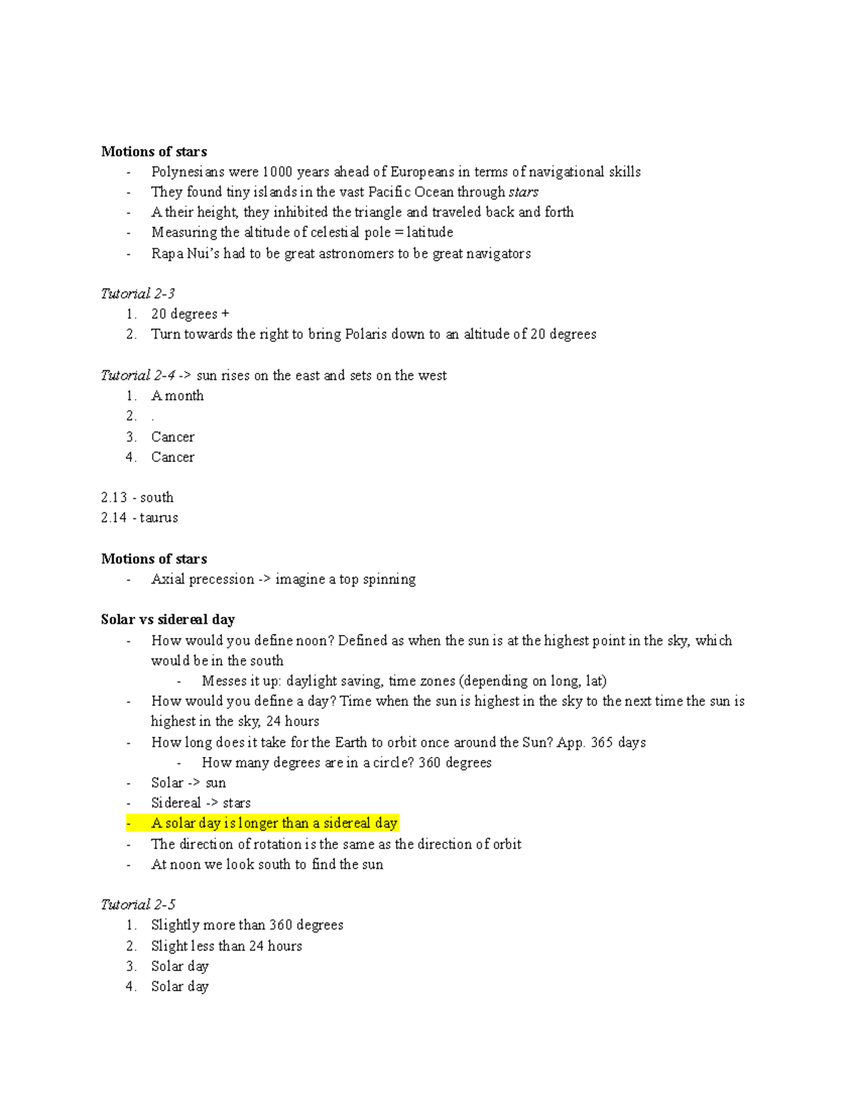 Astronomy Notes Part 3 - AST1002 - Planet, Stars, and Galaxies with ...