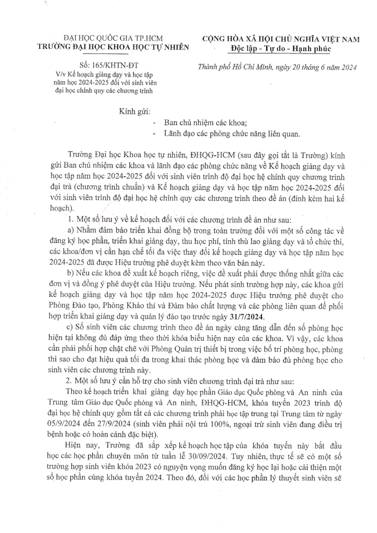 Ke hoach hoc tap 2024 2025 - CQNG HOA xA HQr CHrl NGHIA vrpr NAM EQclfp ...