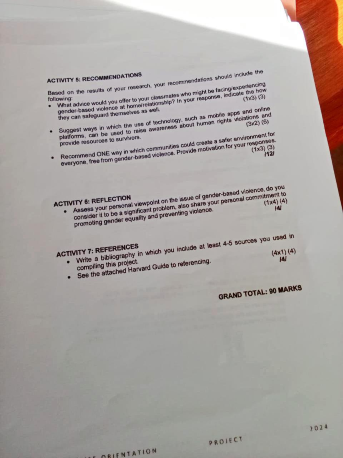 Scan 02 May 24 12·49·15 - Life Orientation Assignment help please - Studocu