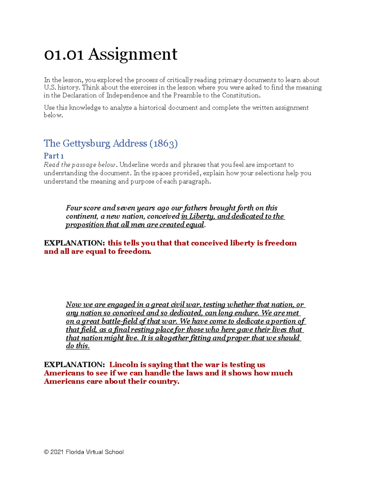 0101 assignment template-2 - 01 Assignment In the lesson, you explored ...