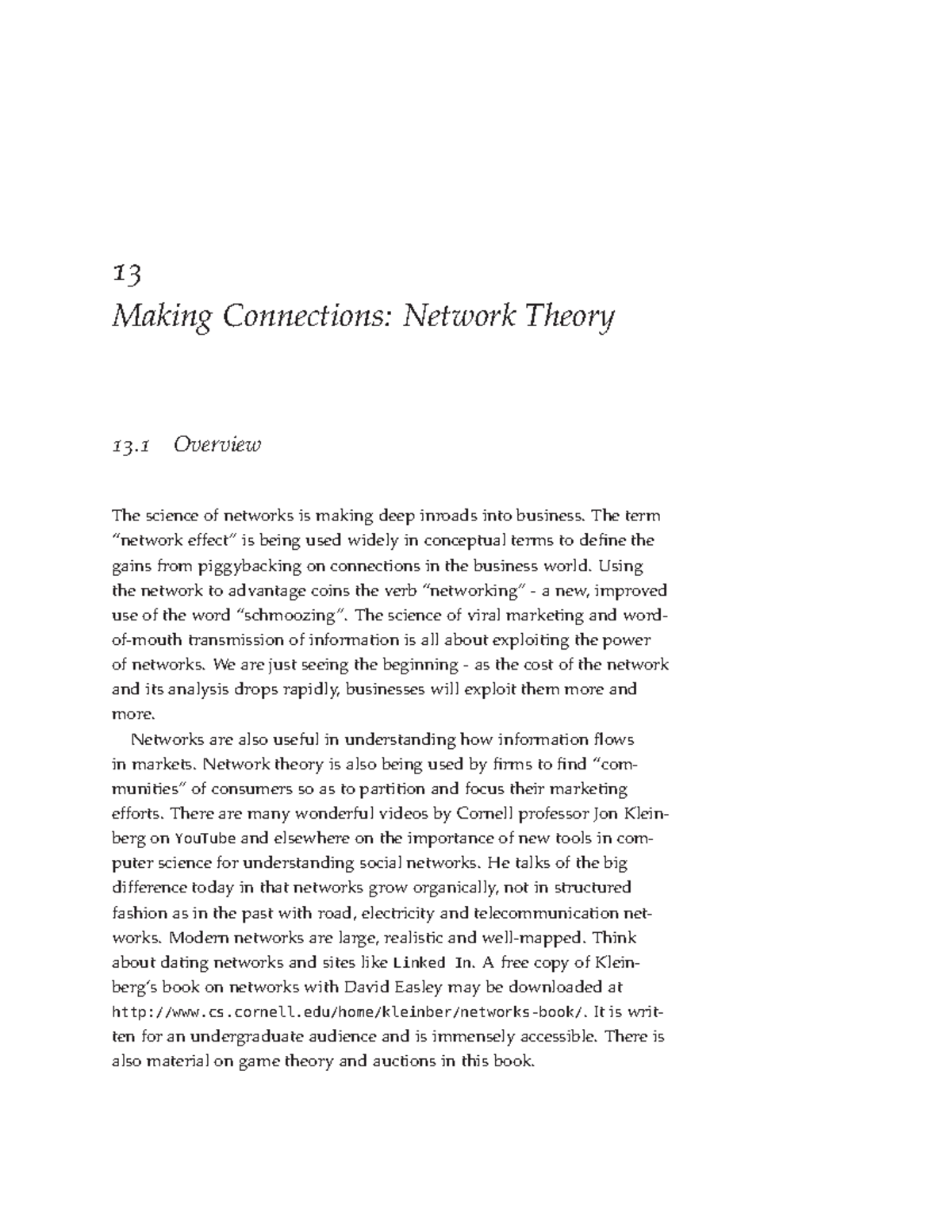 Electrical Lecture P15 13 Making Connections Network Theory 13 1