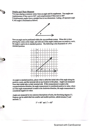Math 132 The basic Trigonometric - MATH 132 - Studocu