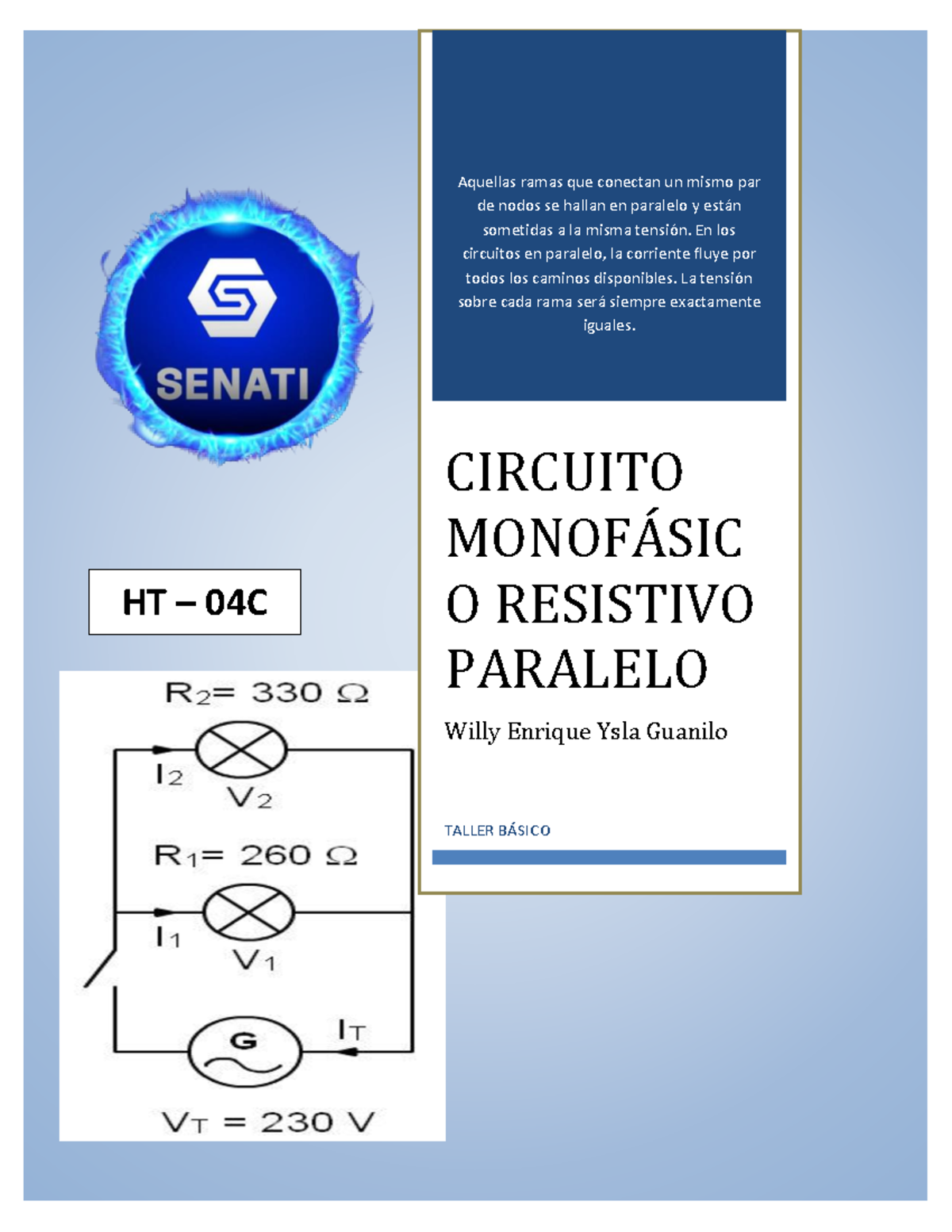 HT04C EB Circuito Paralelo AC - Garcia Merino Lucio - HT – 04C Aquellas ...