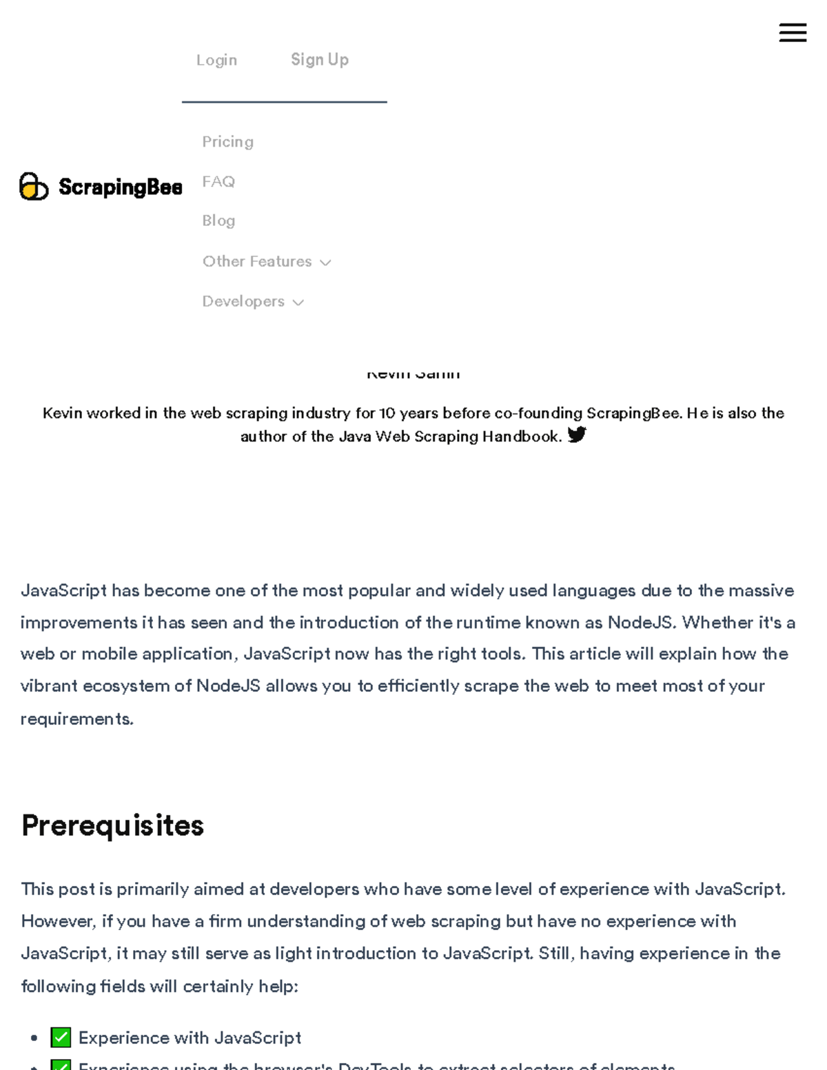 Google - this is about the human - Web Scraping with JavaScript and ...