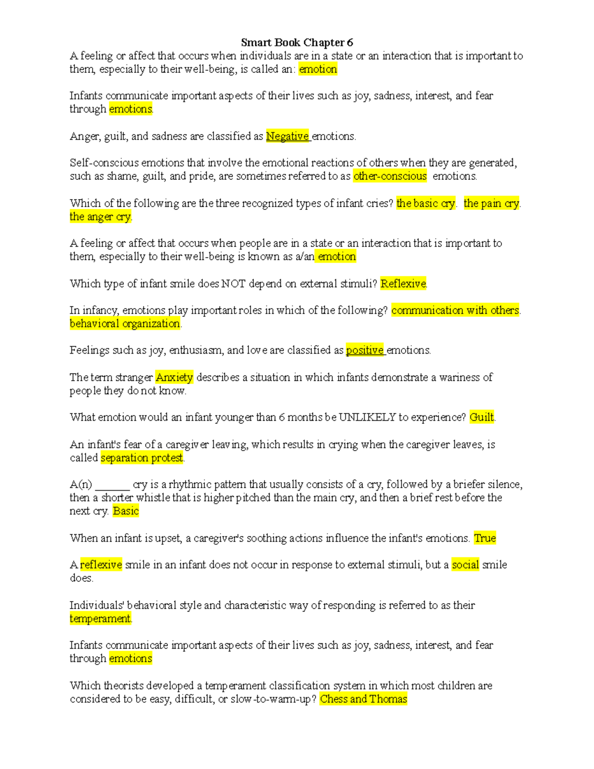 Smart Book 6 - At your pace extra credit - Smart Book Chapter 6 A ...