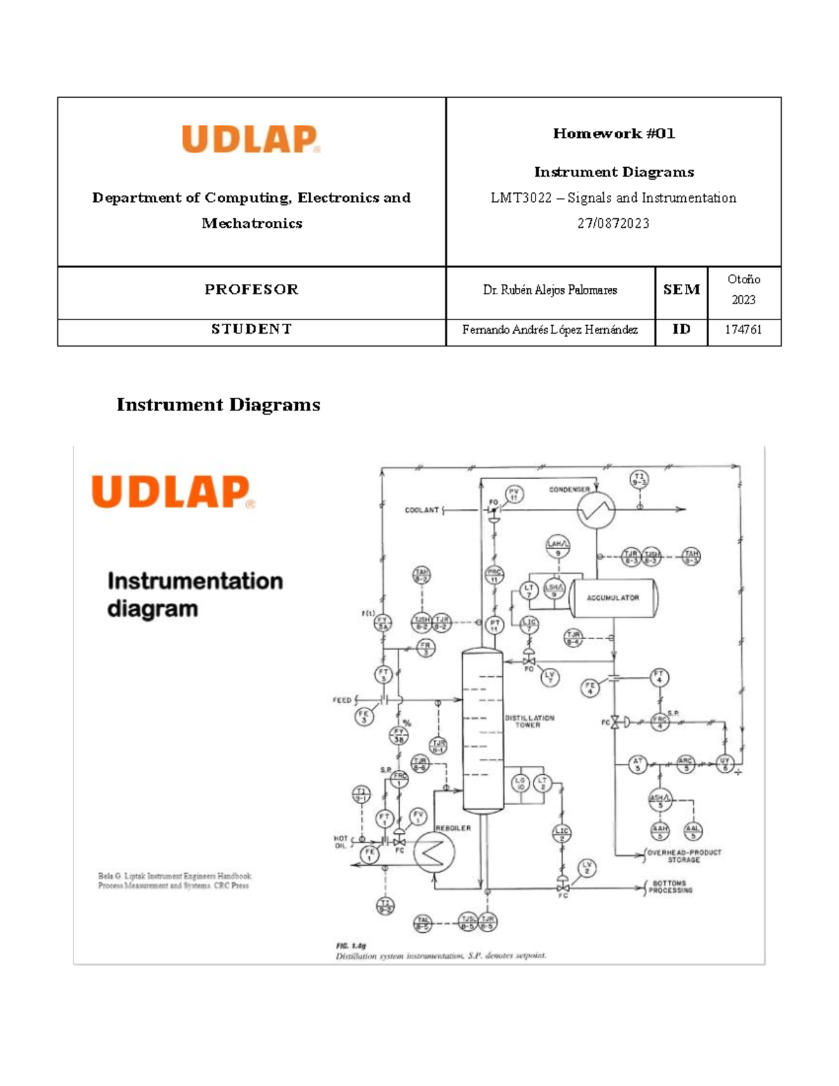 Instrument Diagrams - Diagramas de intrumentación - Department of ...