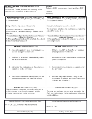 Pneumonia ATI Edit - ACTIVE LEARNING TEMPLATES System Disorder STUDENT ...