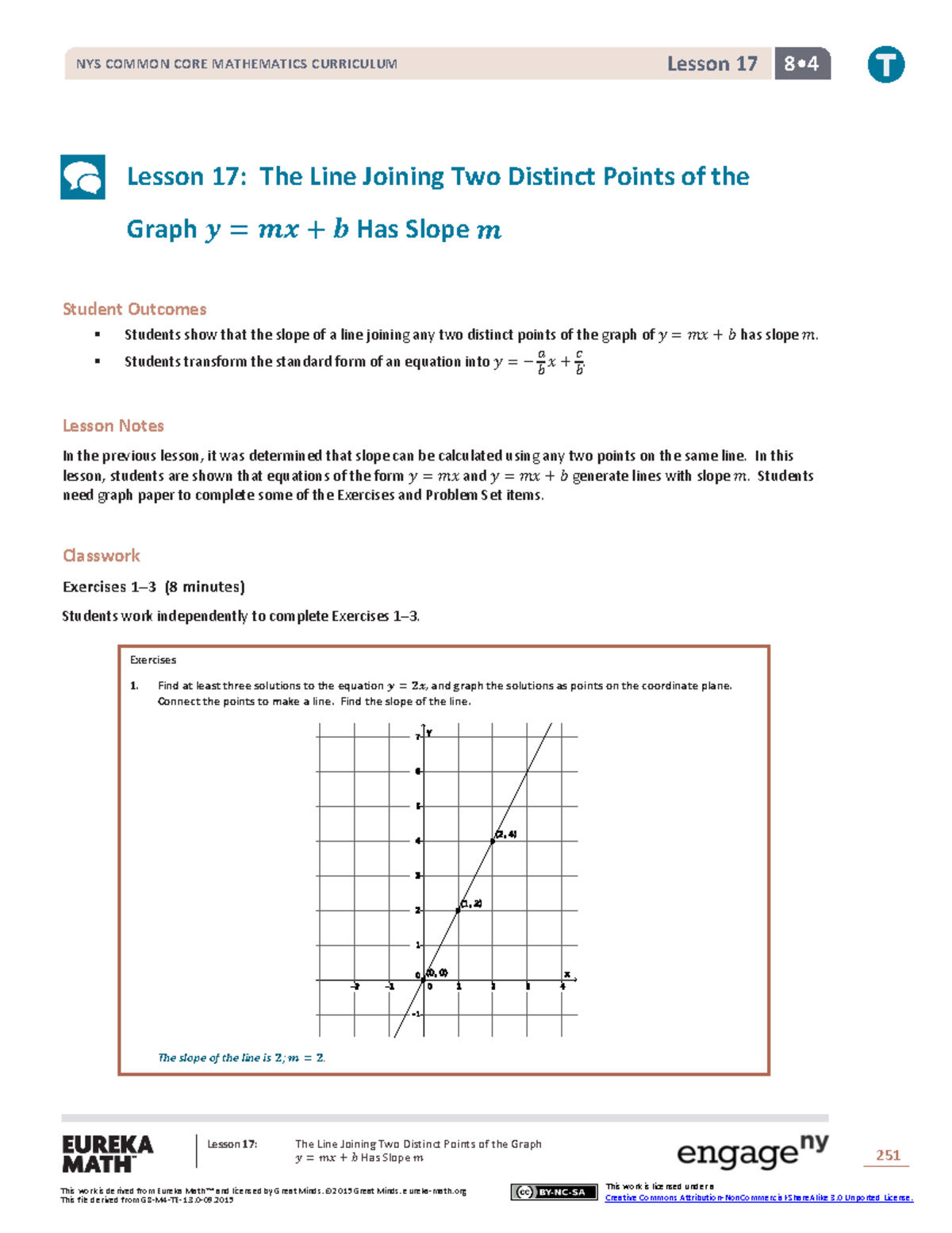 Math g8 m4 topic c lesson 17 teacher - Lesson 17: The Line Joining Two ...