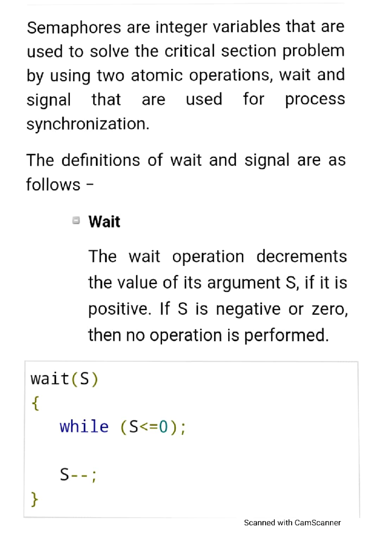 Semaphore- OS Unit 2 - Phases of NLP............. Computer Science and ...