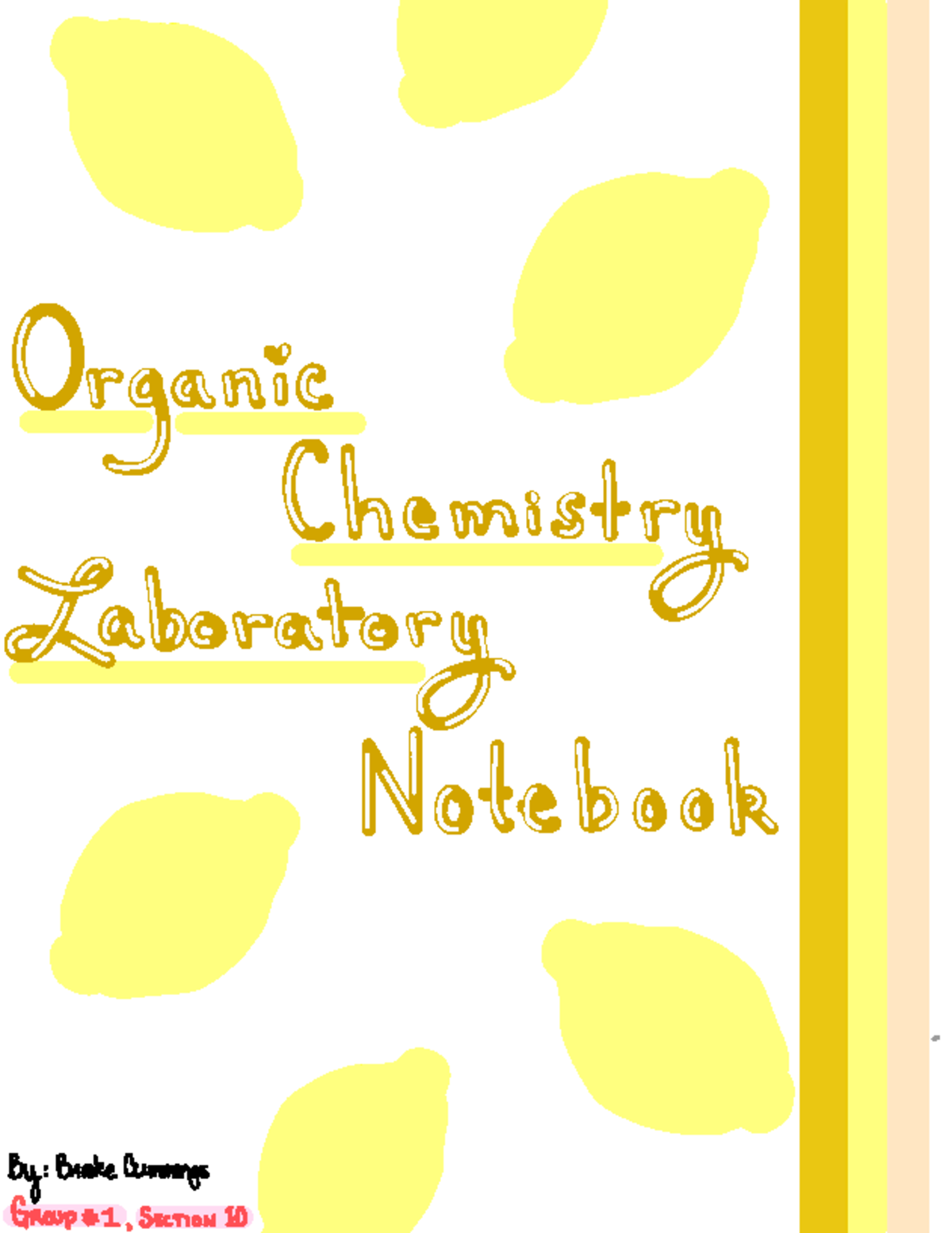 Organic Chemistry LAB - lecture notes, lab report work/answers, study ...
