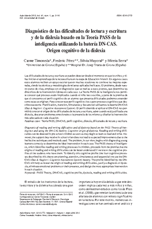 Ficha Tecnica Spache - SPACHE Nombre Escala diagnóstica de lectura de ...